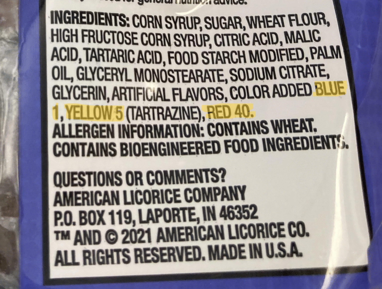 What Is FD&C Blue 1 and is it Bad for You?